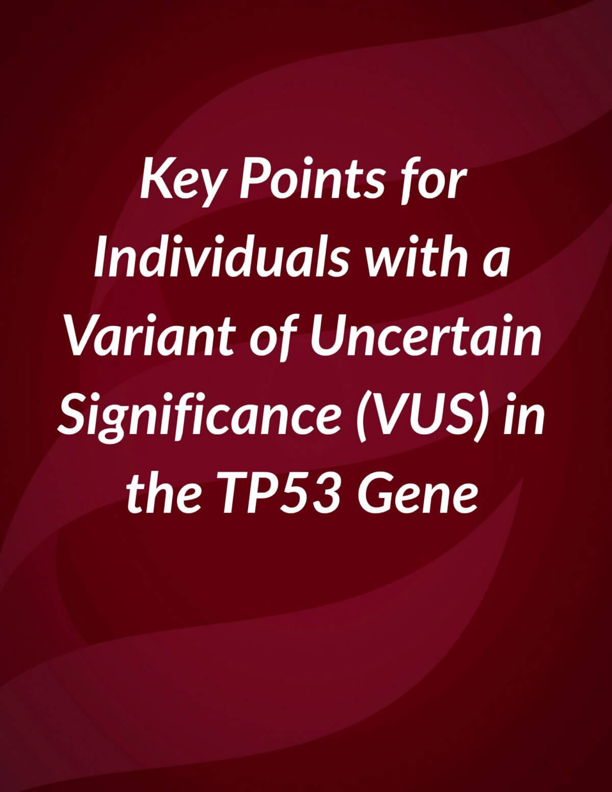 Update on Cancer Screening Recommendations for Individuals with Li ...